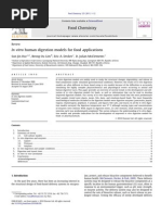 INFOGEST 2.0 Digestion Protocol Overview | PDF | Digestion | Enzyme Assay