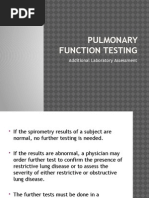 Bedside Pulmonary Function Test | PDF | Lung | Breathing