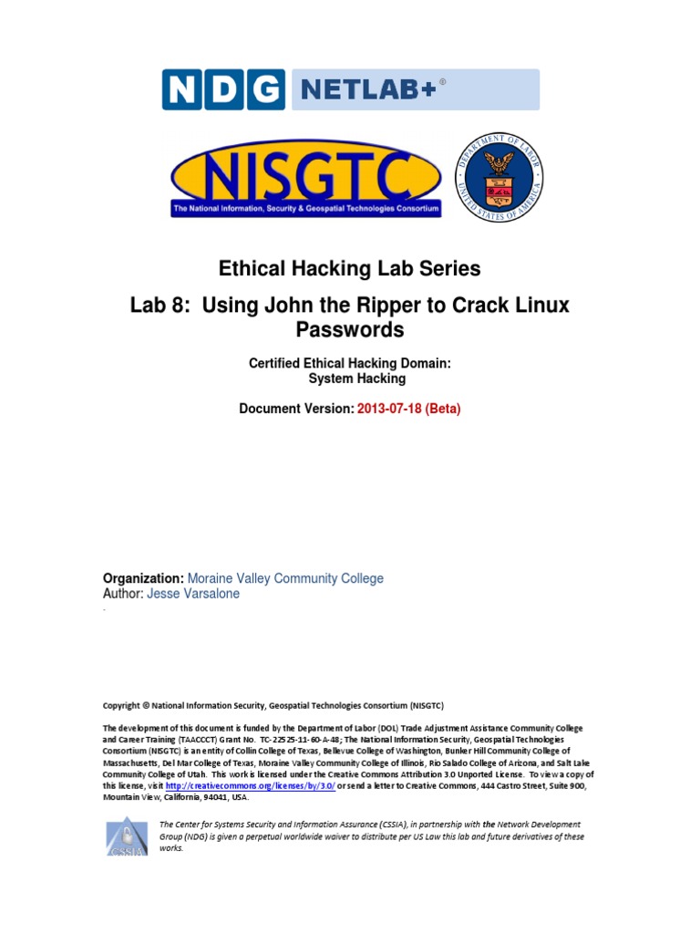 John The Ripper | Download Free PDF | Password | Secure Shell