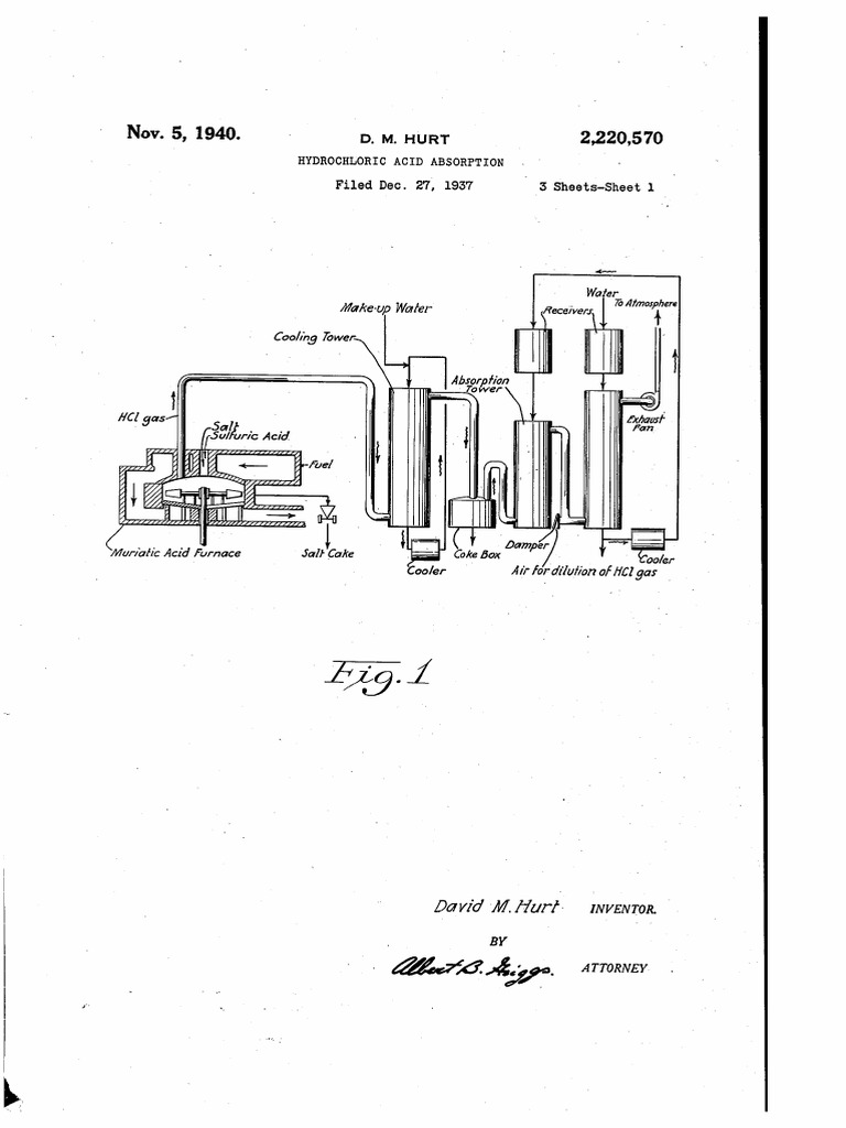 Hydrochloric Acid Absorption: A Novel Process Using Ambient Air ...