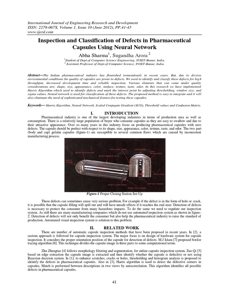 Capsule - Defect PDF | PDF | Artificial Neural Network | Areas Of ...