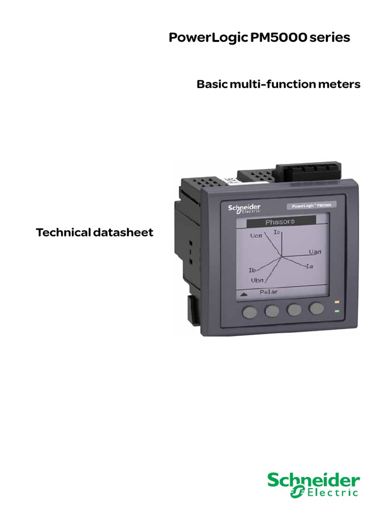 PM5000 TechnicalDataSheet | Download Free PDF | Power Supply | Ac Power