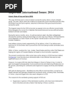 CIA Syria Pipelines | PDF