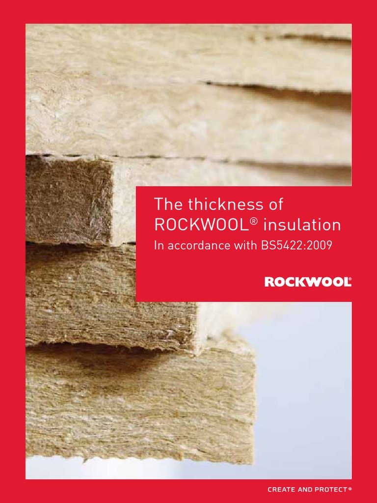 Rockwool Thickness Guide | PDF | Technology & Engineering