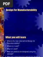 Design for Manufacturability Guide | PDF | Reliability Engineering ...