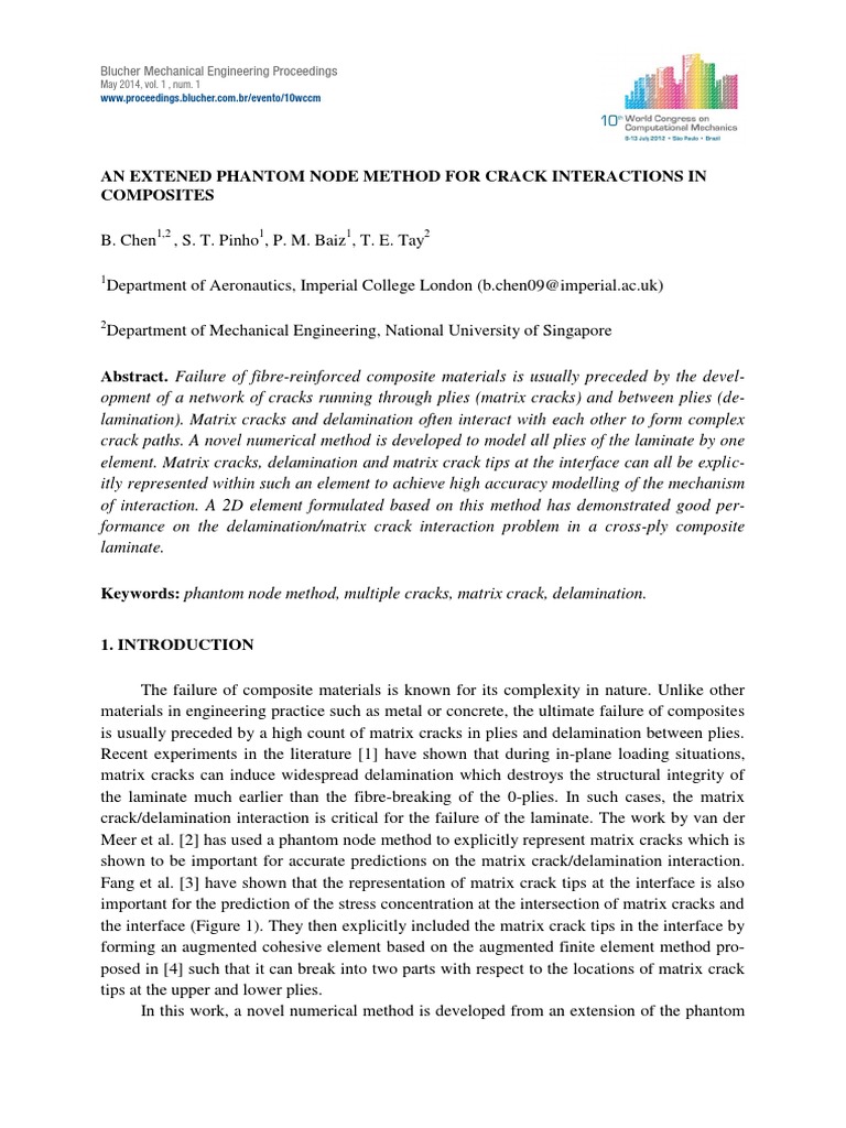 Phantom Node Method | Download Free PDF | Finite Element Method | Fracture