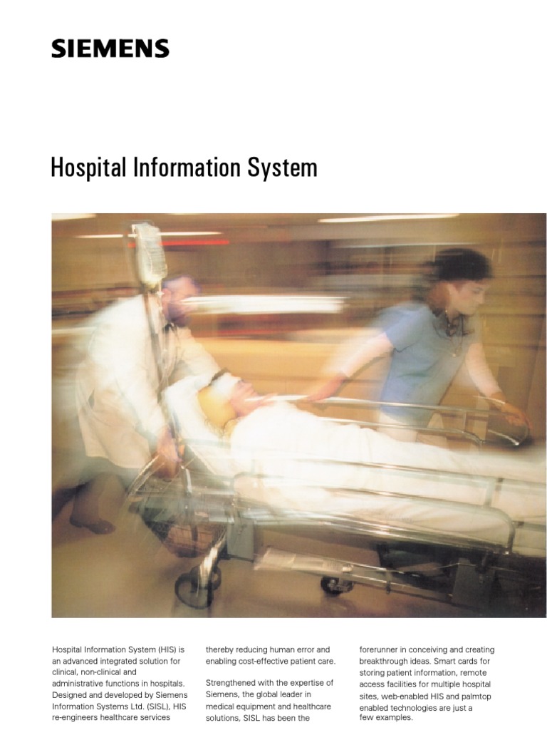 Hospital Information System | PDF | Intensive Care Unit | Hospital