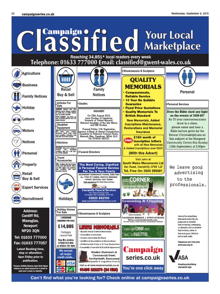 Classified: Your Local Marketplace | PDF | Advertising | Business