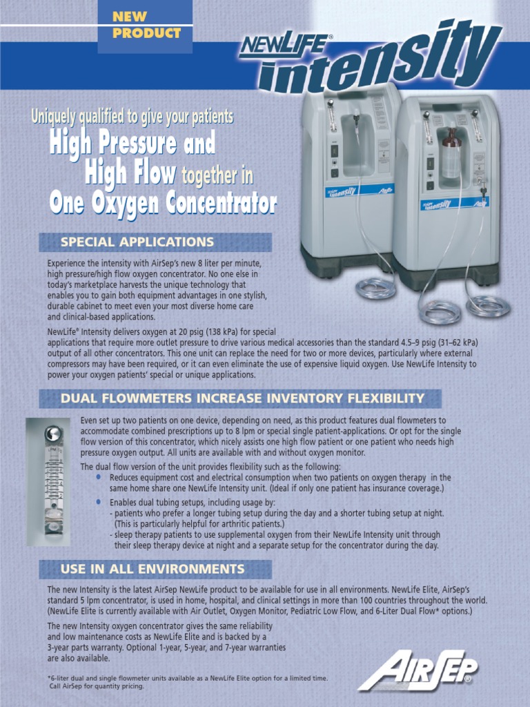Airsep | PDF | Gases | Medicine