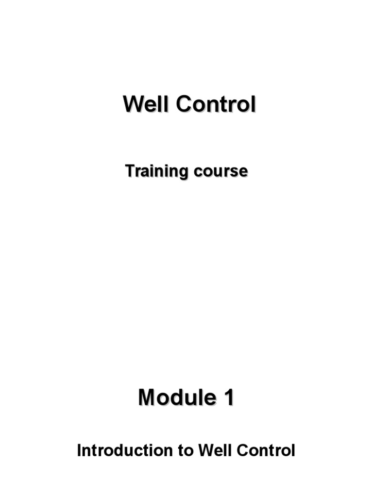 Well Control Driller Rule Pdf Blowout Well Drilling