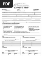 Building Permit Form Sample Quezon City | PDF | Specification ...