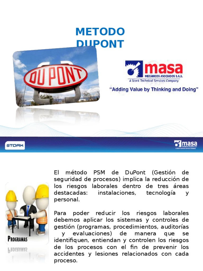 Método DuPont en Seguridad Laboral | PDF