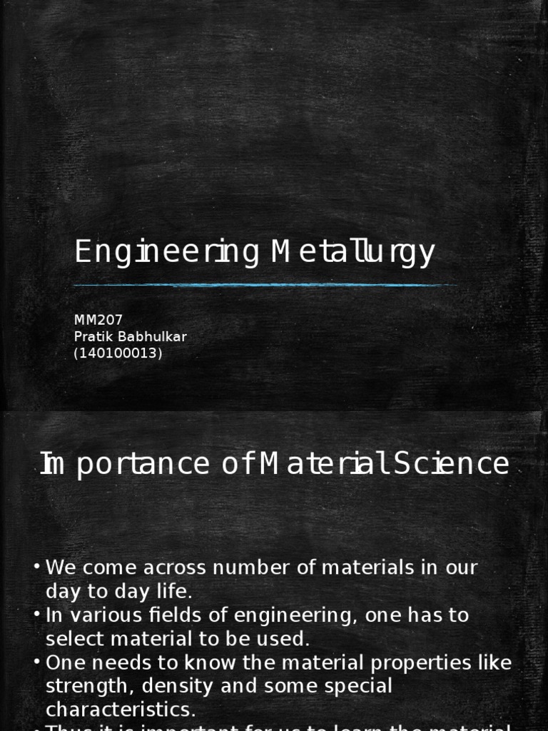 Engineering Metallurgy MM207 IIT Bombay Kashyap Sir Dislocation Grains ...