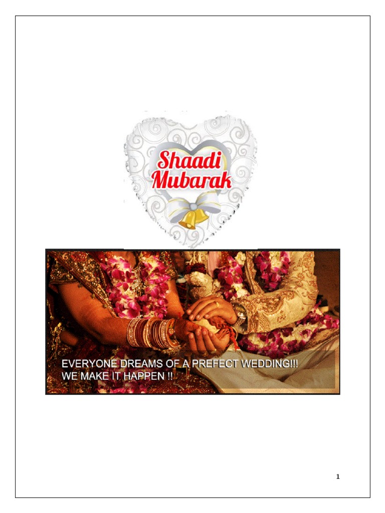 Shaadi Mubarak | Download Free PDF | Wedding | Consultant