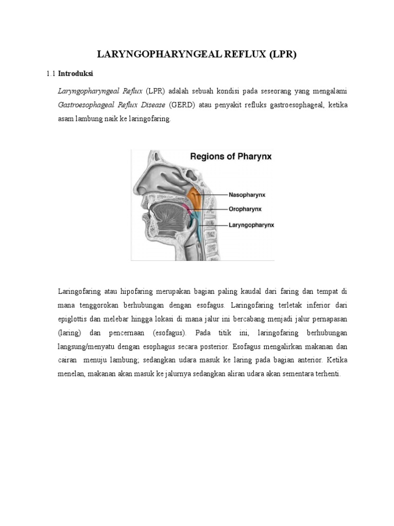 Laryngopharyngeal Reflux | PDF