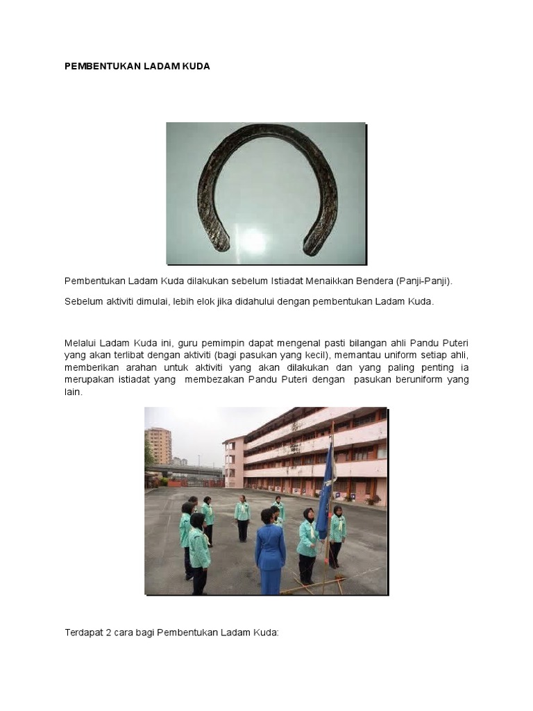 Pembentukan Ladam Kuda | PDF