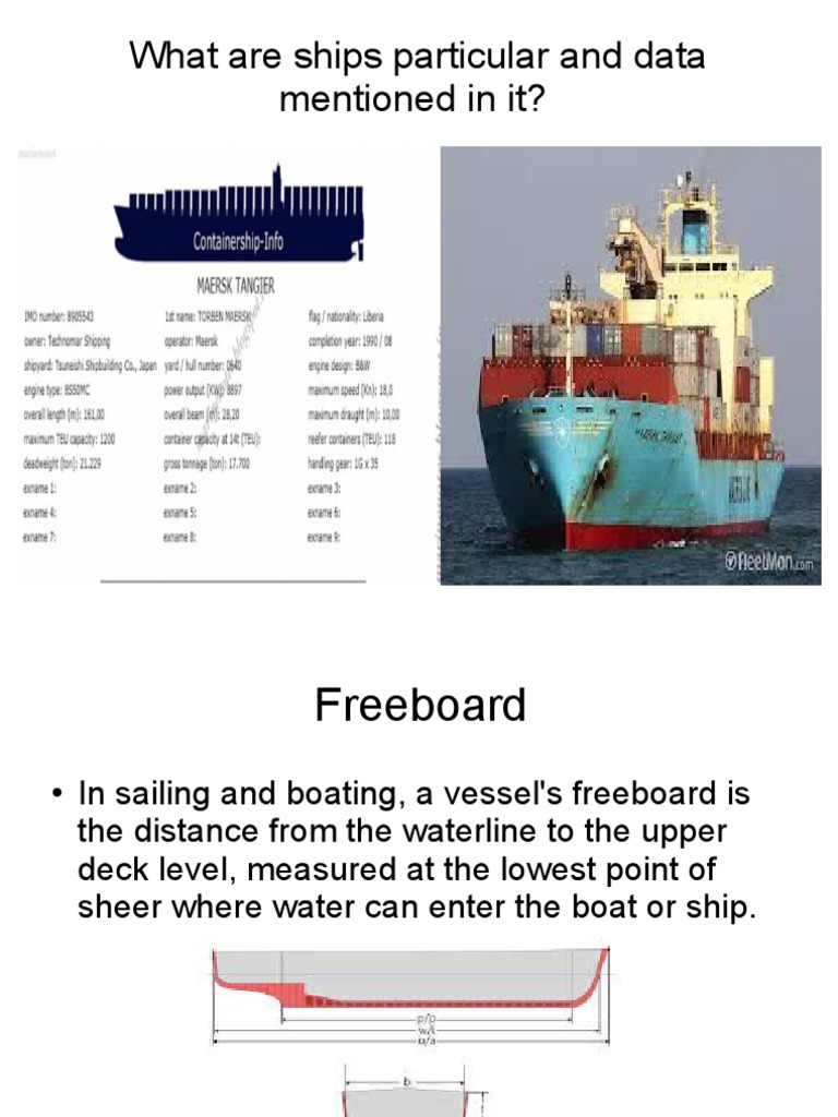 freeboard | Shipping | Water Transport