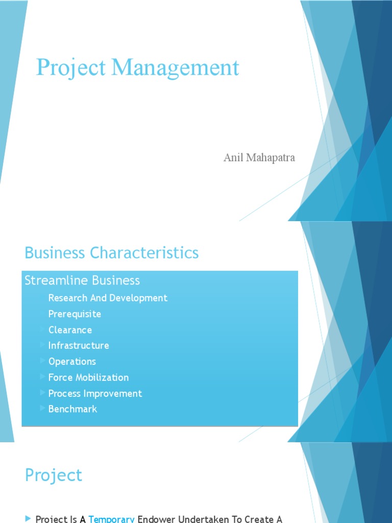 Project Management Training | PDF | Project Management | Human Resource ...