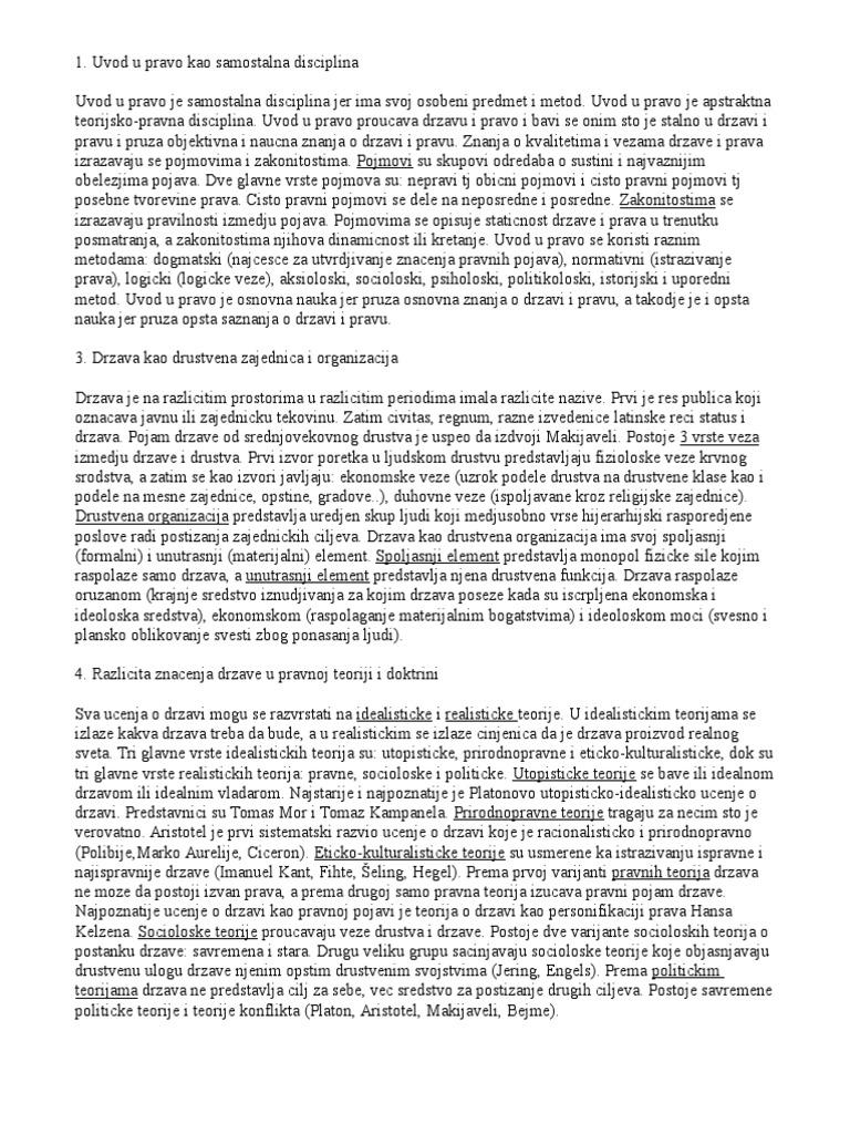 Uvod U Pravo Skripta | PDF