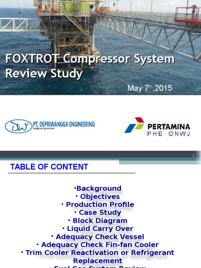 Foxtrot (4.5) For Presentation | PDF | Carbon Dioxide | Pipe (Fluid ...