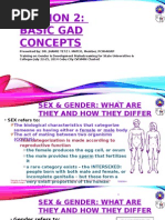 Basic Concepts of Gender and Development | PDF | Gender | Gender Studies