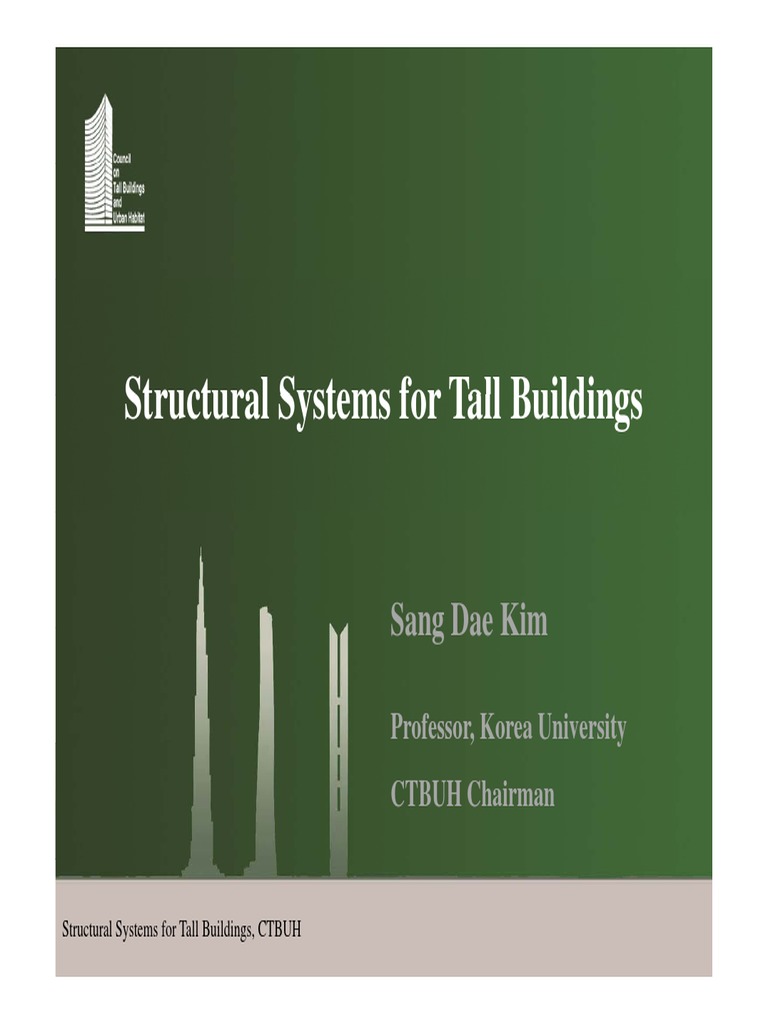 Structural Systems For Tall Buildings | PDF | Real Estate Law | Design