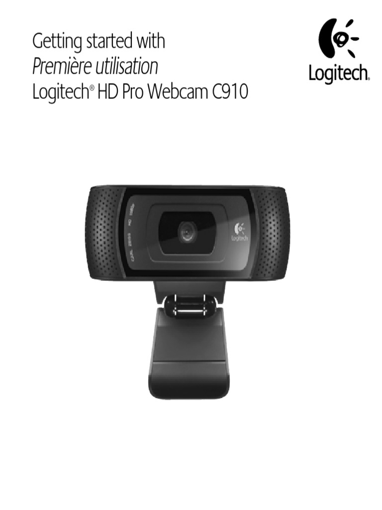 Webcam Logitech C910 | Download Free PDF | Multimedia | Computer ...