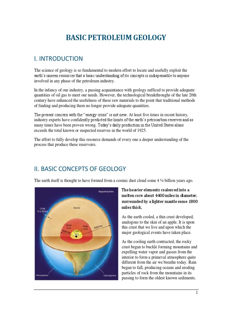 Basic Petroleum Geology 050112 | PDF | Sedimentary Rock | Clastic Rock