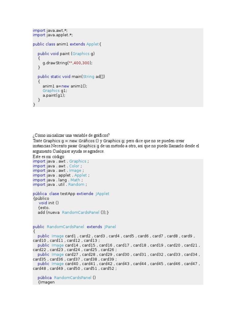 Applet Graphics: Import Import Public Class Extends Public Void | PDF ...