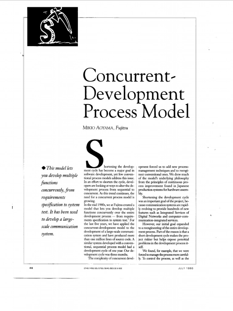 Mod 1 Concurrent Process Models | PDF | Software Development Process ...