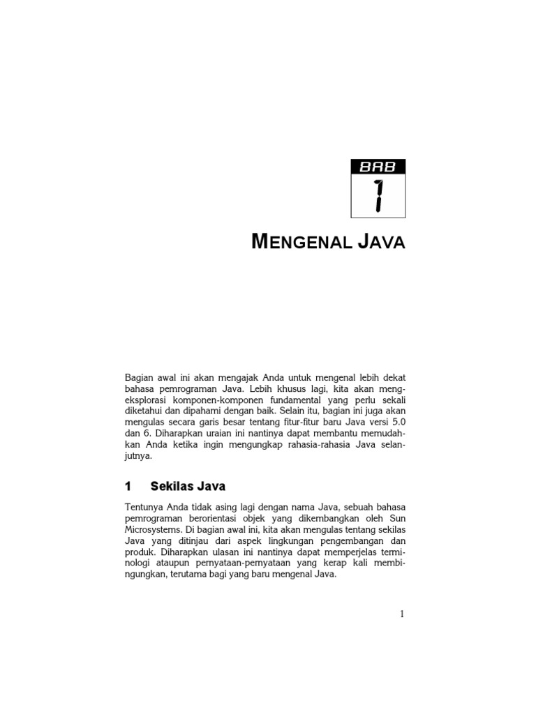 150 Rahasia Pemrograman Java | PDF