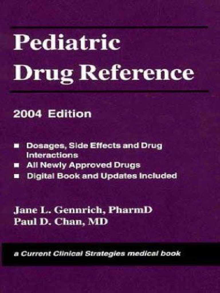 Pediatric Drug Reference | PDF | Drugs | Pharmacology