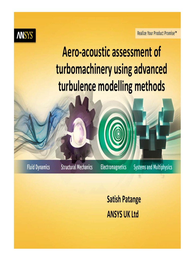 Turbomachinery Seminar - Aero-Acoustic | PDF | Computational Fluid ...