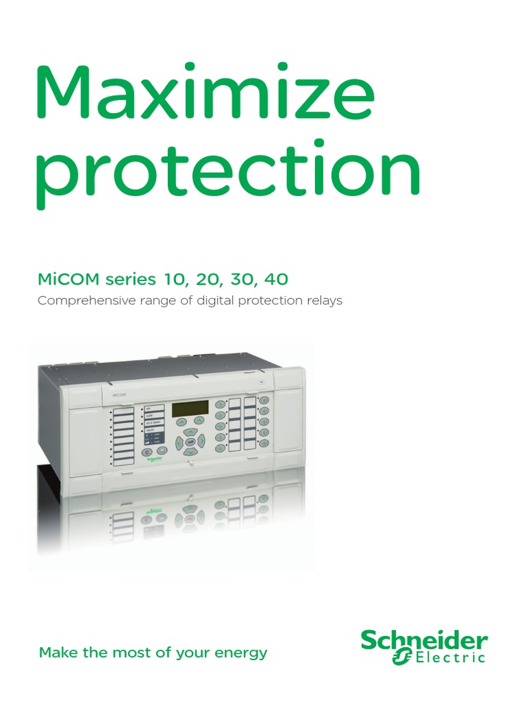 Micom P132 Brochure | PDF