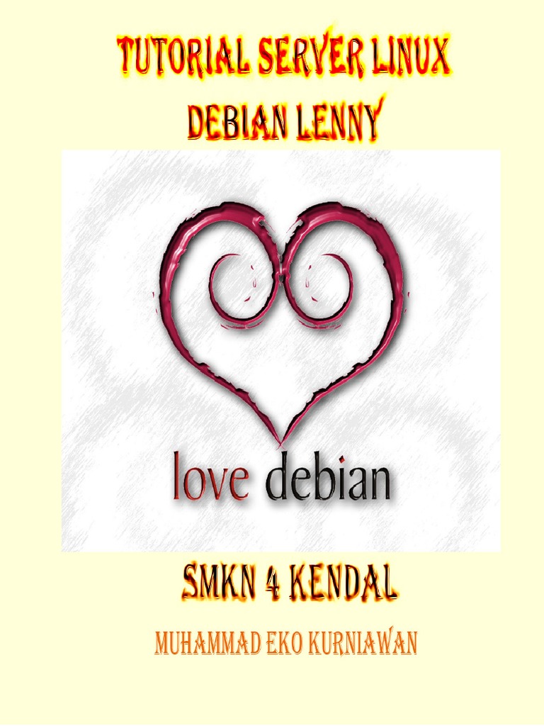 E Book Server Debian Cover | PDF