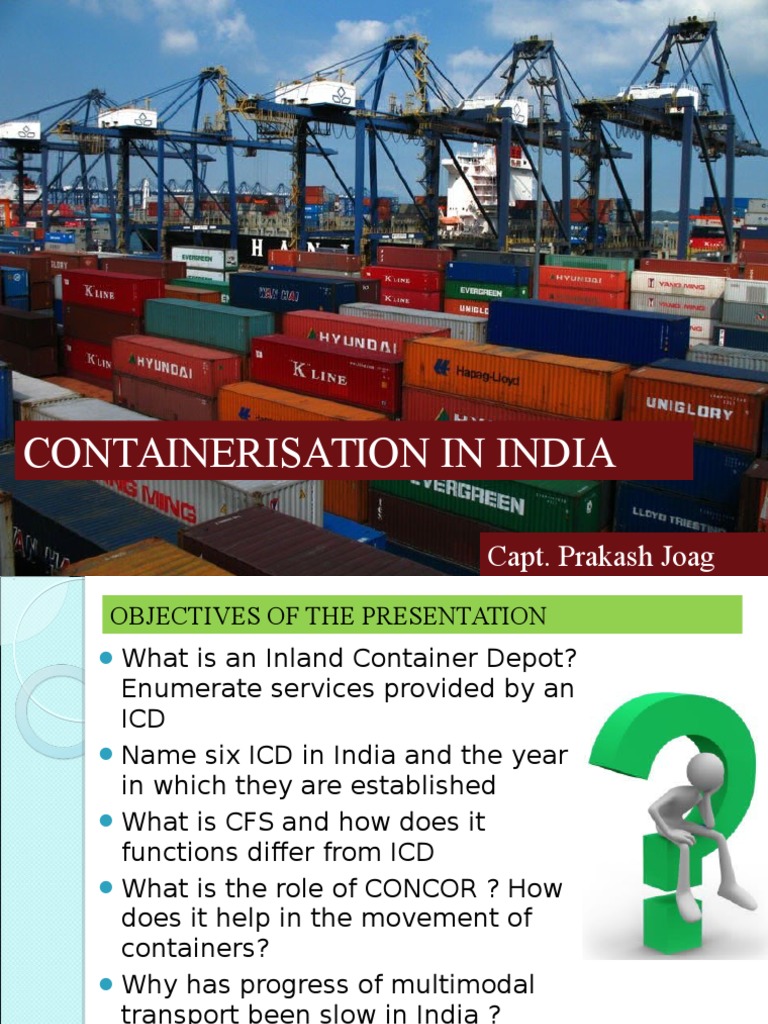India's Containerisation Journey | PDF | Containerization | Cargo