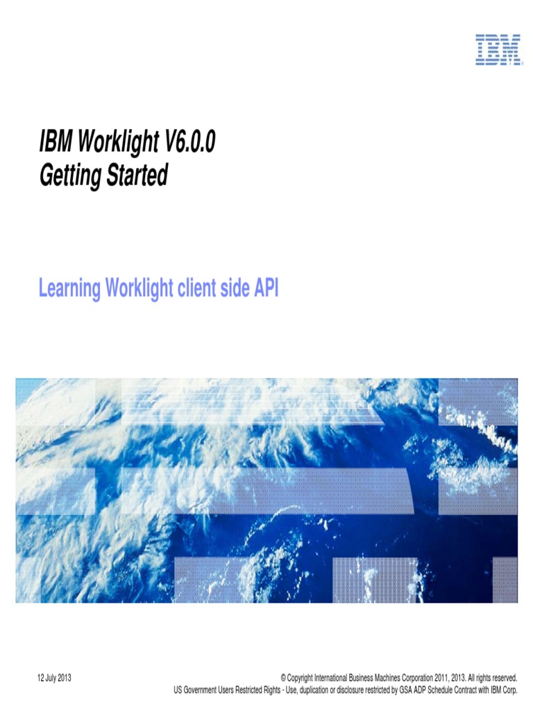 03 01 Learning Worklight Client Side Api Pdf Cookie Software 