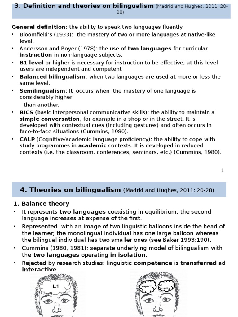 Bilingualism and Bilingual Education | PDF | Multilingualism | Second Language
