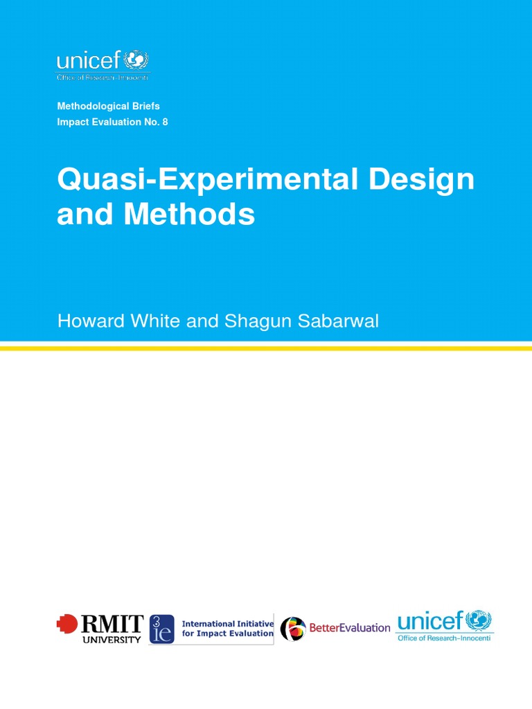 Brief 8 Quasi-Experimental Design Eng | PDF | Randomized Controlled ...