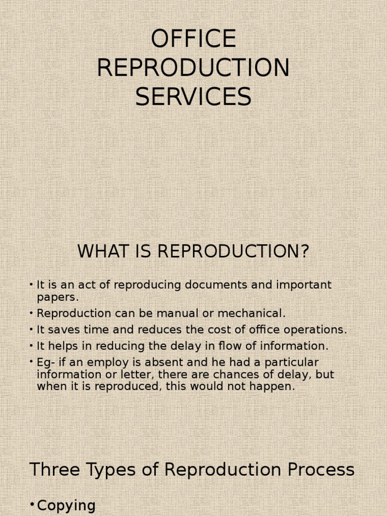 Office Reproduction Services | PDF | Printing | Communication Design