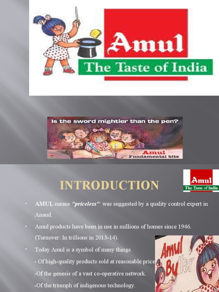 Presentation Amul | PDF | Marketing Strategy | Brand