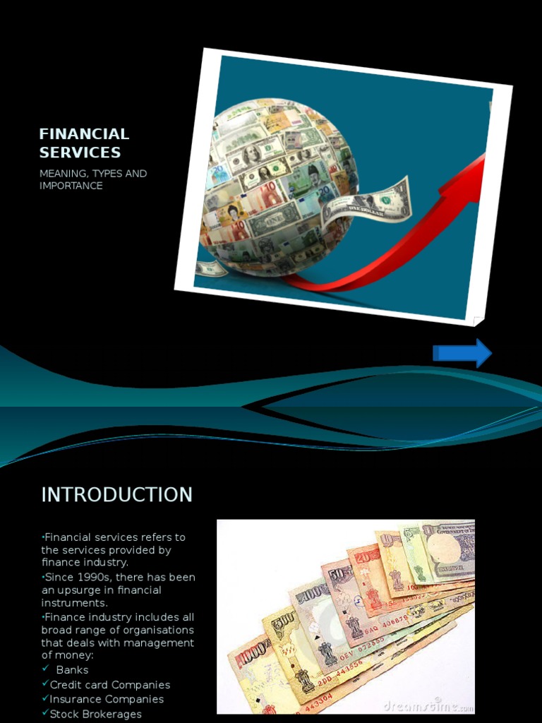 Overview of Financial Services Types | PDF | Finance & Money Management