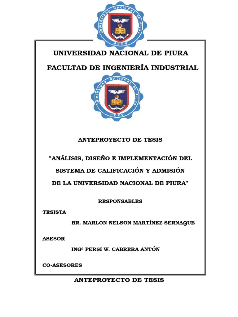 Ejemplo de Anteproyecto | PDF | Software | Prueba (evaluación)