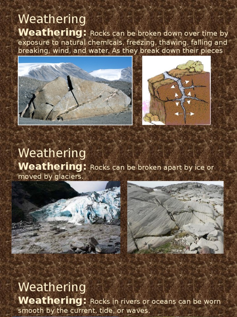 Cornell Notes Weathering | PDF | Weathering | Sand