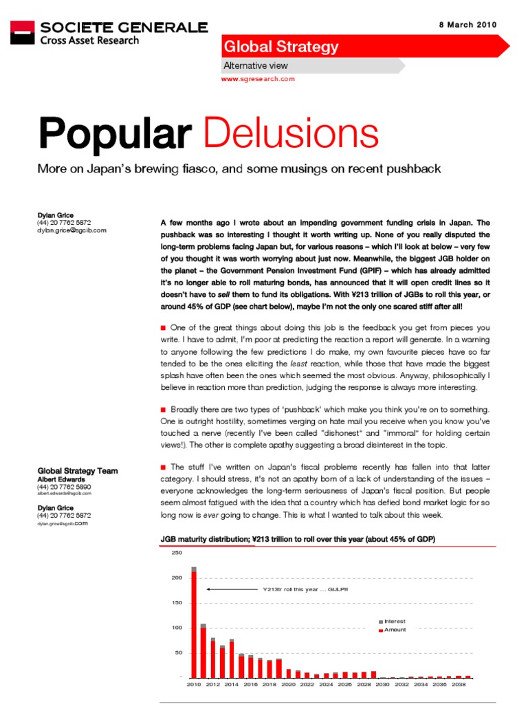 Popular Delusions - Dylan Grice - Japan Stares at The Keynsian Swanny ...