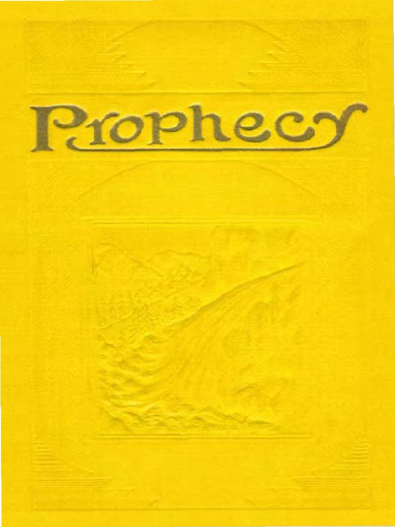 Profecia (1929, Joseph Franklin Rutherford) | PDF | Prophet | Jeremiah