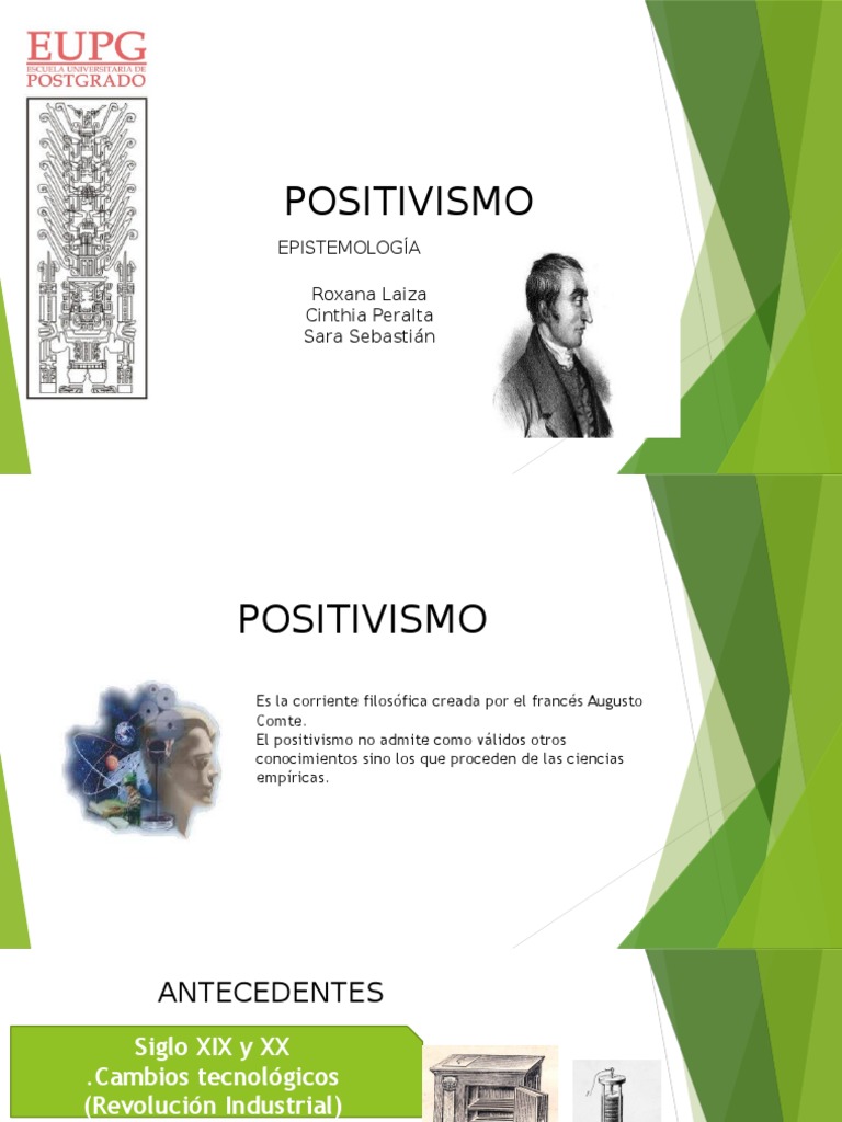 Exposicion - Positivismo | PDF | Positivismo | Empirismo