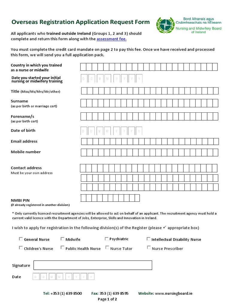 Applying for Overseas Registration: A Guide to Completing the ...