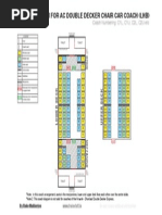 LHB 2AC Sleeper Coach Layout Diagram | PDF
