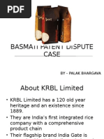 Basmati Rice Case Study | PDF | Rice | Cereals